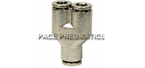 CMPY, Camozzi Type All metal Union Y fitting, Pace Pneumatics ...